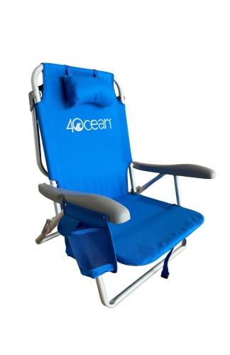 4Ocean Signature 5 Position Lay Flat Backpack Beach Chair