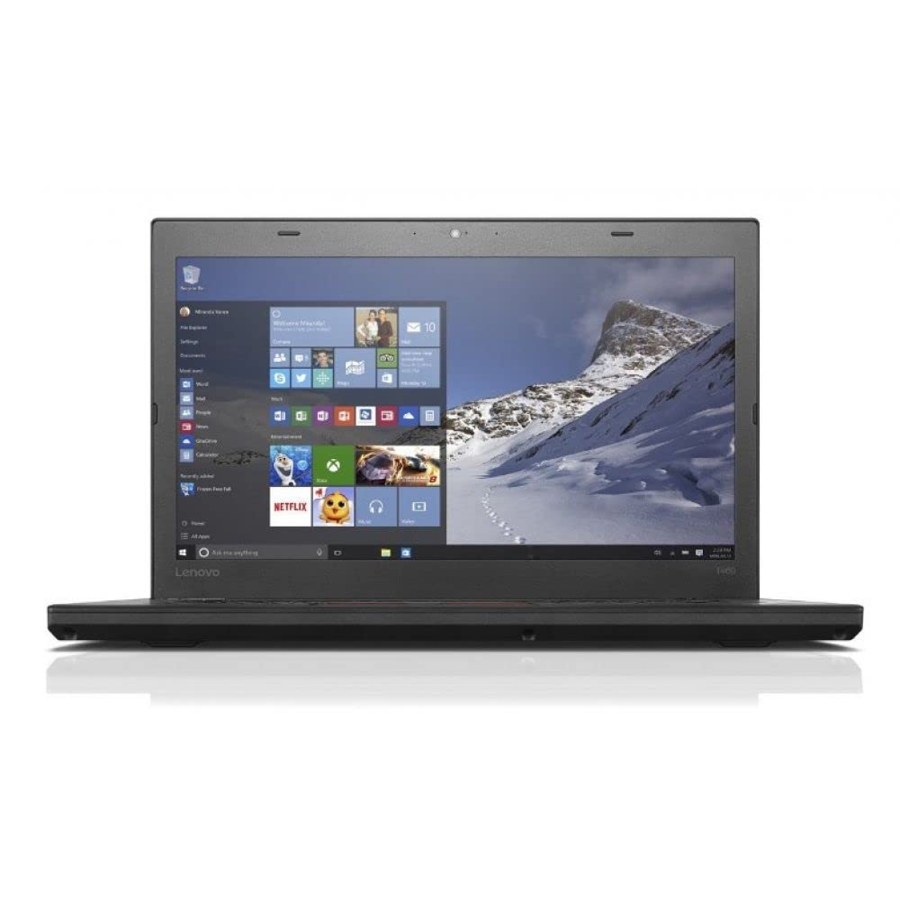 Lenovo 2020 Thinkpad T460 14 Inch FHD 1080p Business Laptop (Intel 2 Core i5-6300U up to 3.0GHz, 16GB DDR3 RAM, 512GB SSD, Intel HD 520, Backlit KB, FP Reader, WiFi, HDMI, Windows 10 Pro) (Renewed)