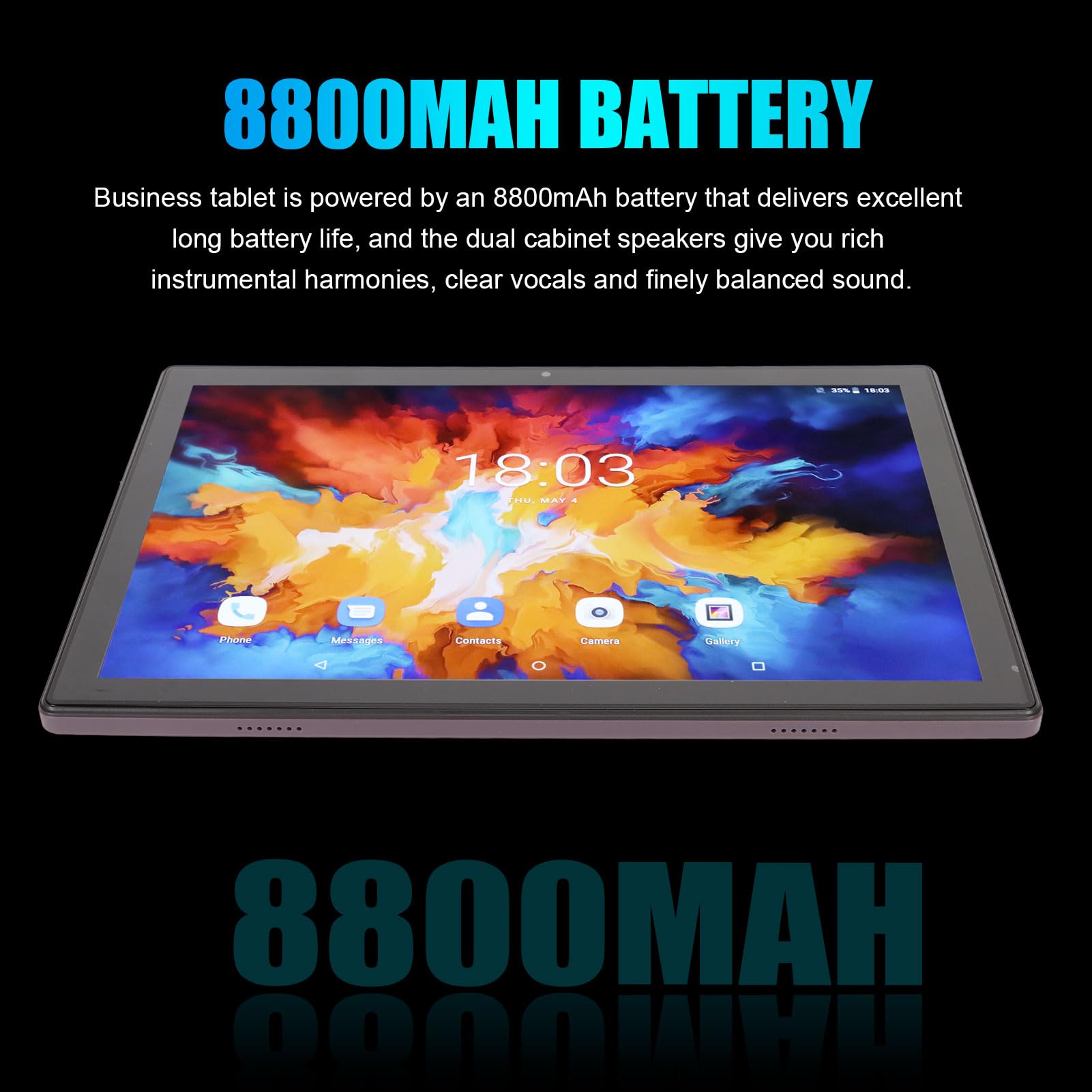 Acogedor 10.1 Inch Tablet, Gaming Tablet with BT Headset, 12GB RAM 256GB ROM, 8 Core CPU, 8+20MP Dual Cam, Support 4G LTE, 5G WiFi, Office Tablet for Android 11.0 (Violet)