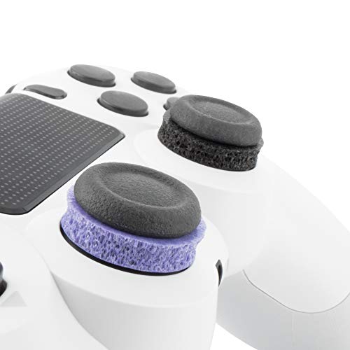 KontrolFreek Precision Rings | Aim Assist Motion Control for PlayStation 4 (PS4), Xbox One, Switch Pro & Scuf Controller (Black/Purple)