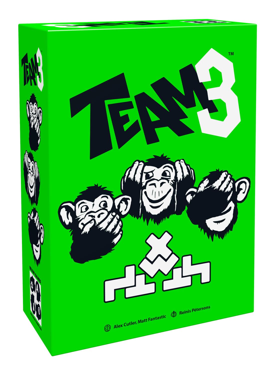 BRAIN GAMES TEAM3 Green Board Game - A Thrilling Party Game