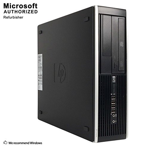 HP Elite Pro Small Form Factor Slim Business Desktop Computer, Intel Quad-Core i5-2400 up to 3.4GHz, 12GB RAM, 2TB HDD + 240GB SSD, DVD, Windows 10 Professional (Renewed)