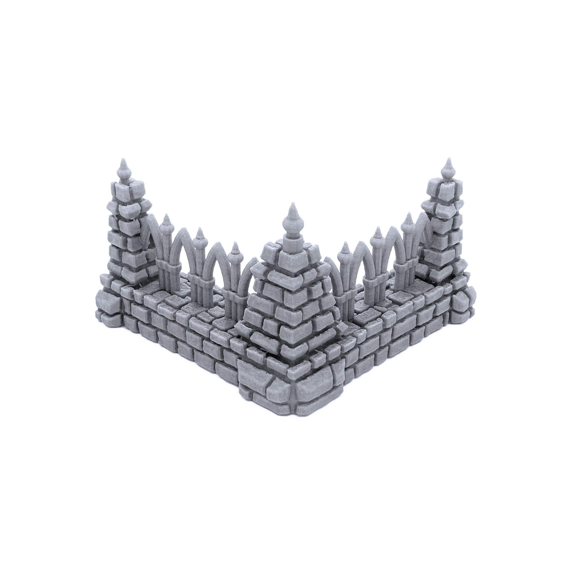 Cemetery Bundle by Terrain4Print, 3D Printed Tabletop RPG Scenery and Wargame Terrain for 28mm Miniatures