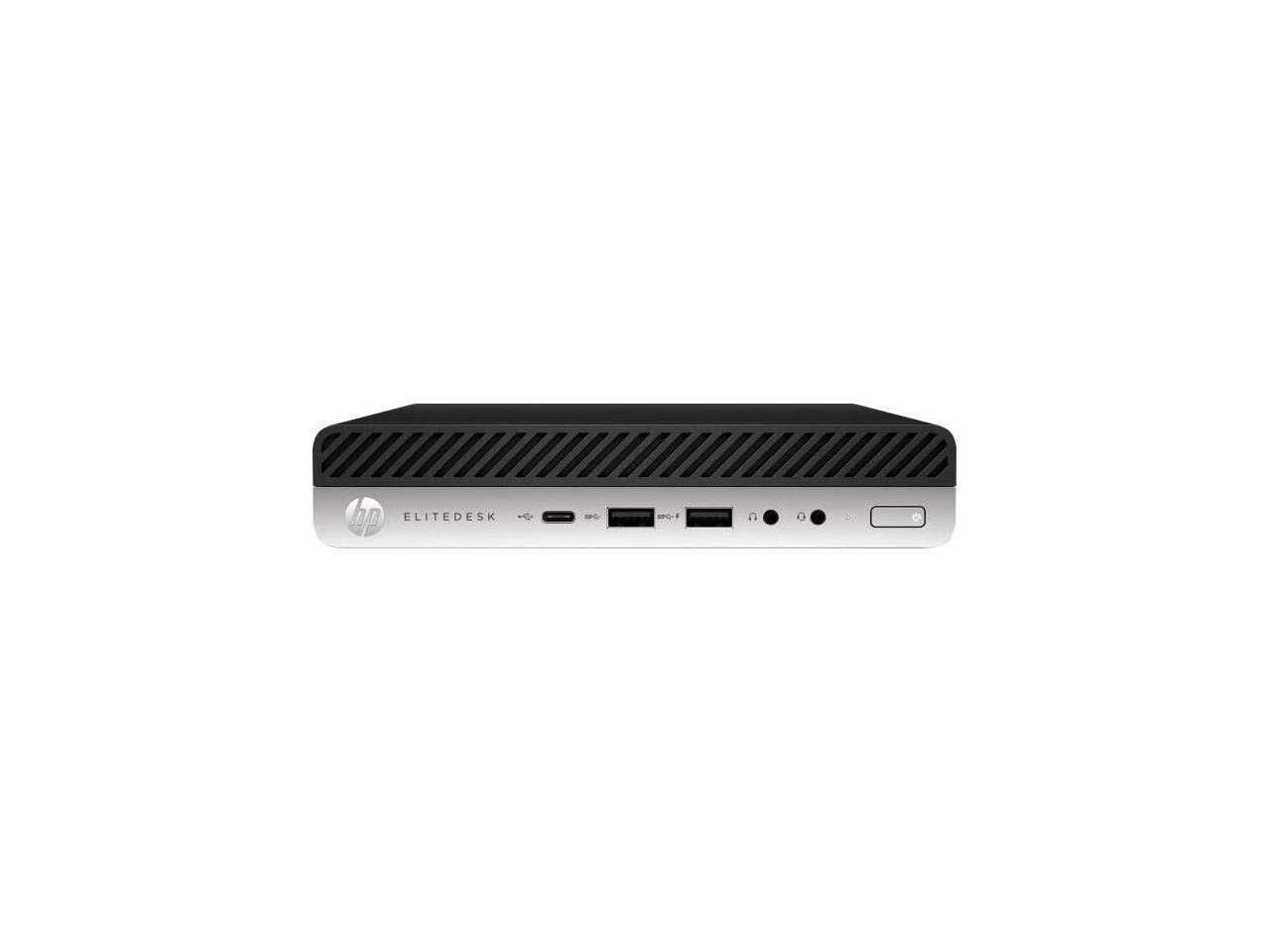 HP EliteDesk 705 35W G4 Desktop Mini PC, AMD Ryzen 5 PRO, 8GB RAM, 256GB SSD, Windows 10 Pro, 4HX42UT
