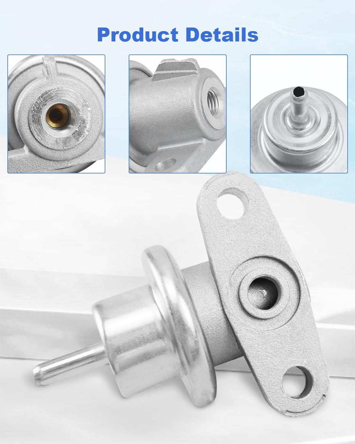 861126A1 Fuel Pressure Regulator Kit Fit for Mercury MerCruiser 4.3L 5.0L 5.7L 6.2L 350 MAg MPI V8