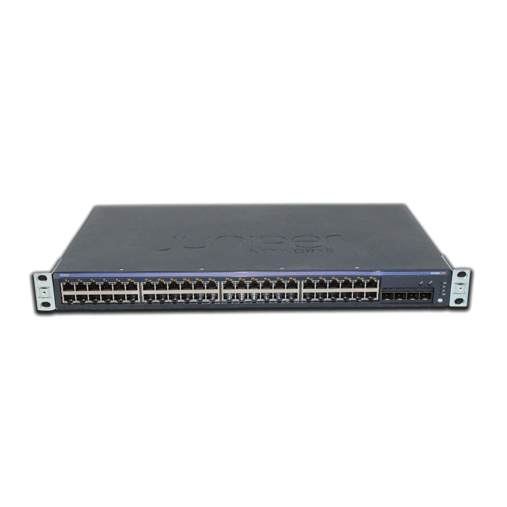 Juniper EX2200-48P-4G 48-Port GbE PoE+ 4-Port SFP Managed Network Switch (Renewed)