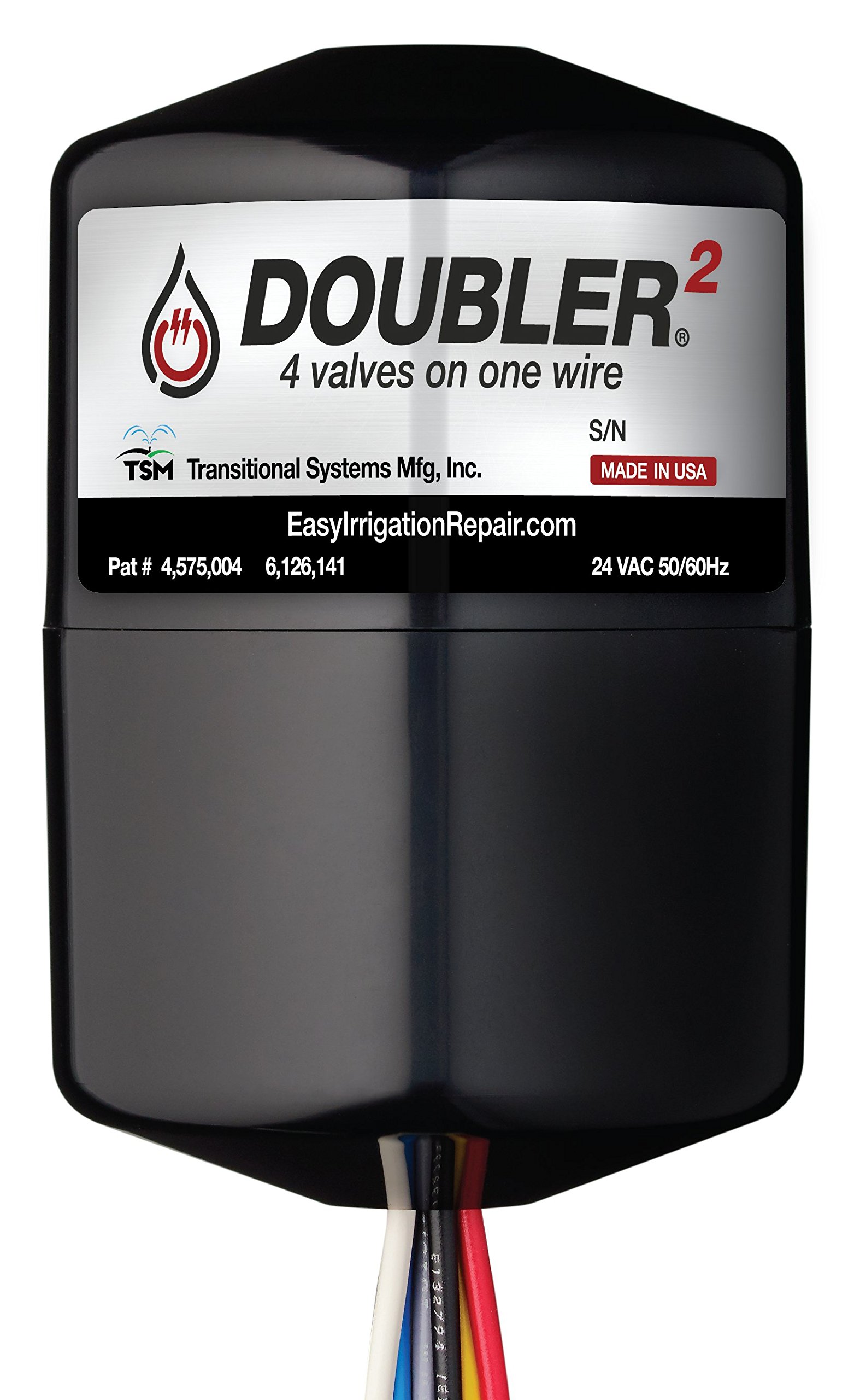 DOUBLER2 - 4 Valves on One Wire / Expand or Repair Your Irrigation System with Ease