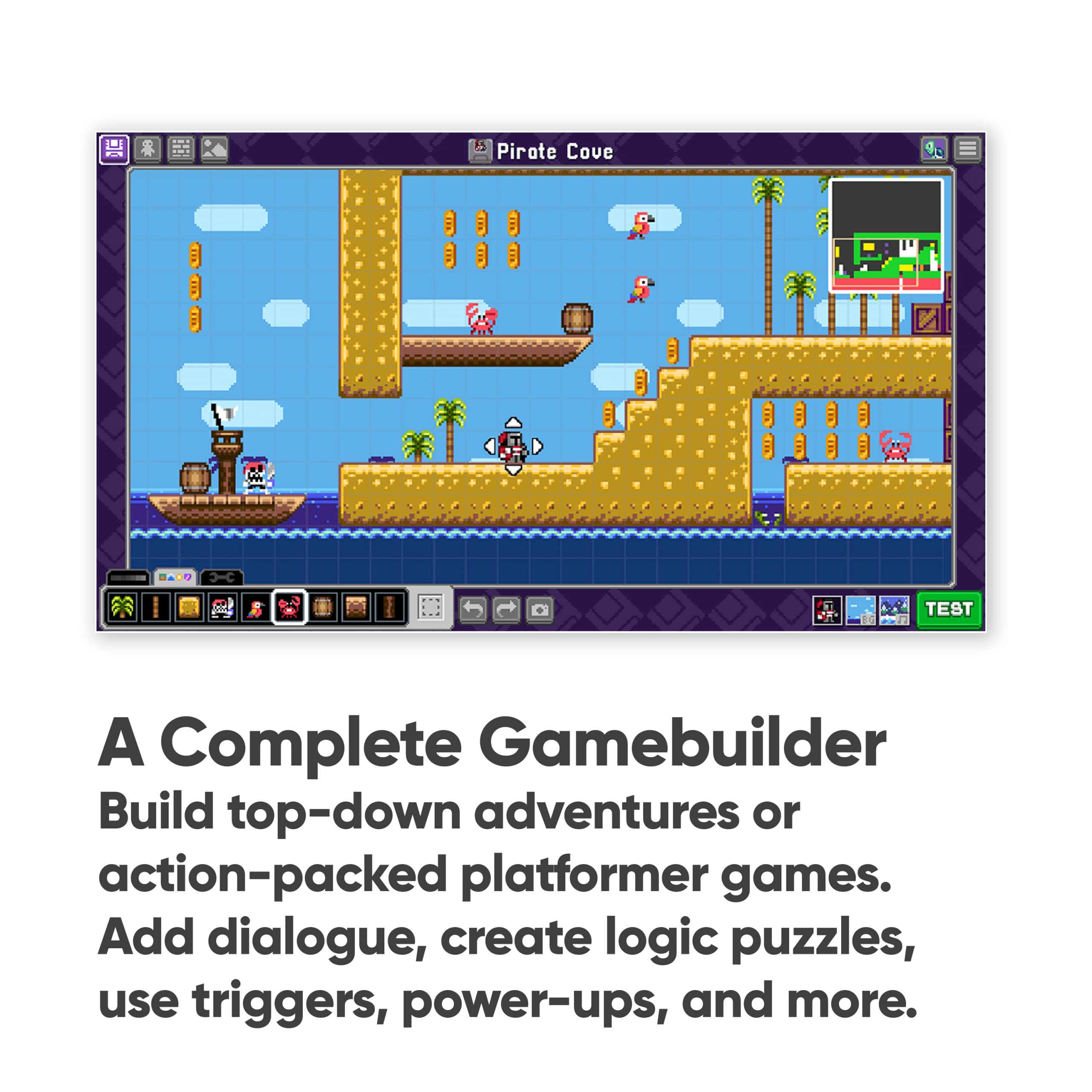 Bloxels Build Your Own Video Games: Official Kit - Includes Bloxels Account - Award-Winning STEM Toy, No Coding Required - Ages 8+
