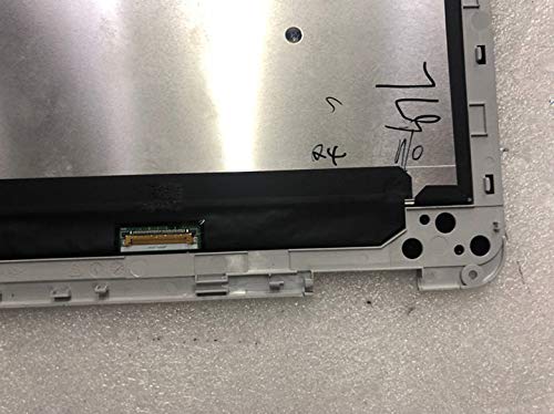 JYLTK New Genuine 12.5" FHD (1920x1080) LCD Screen LED Display + Touch Digitizer + Bezel Frame Assembly for Asus Chromebook Flip c302 C302CA