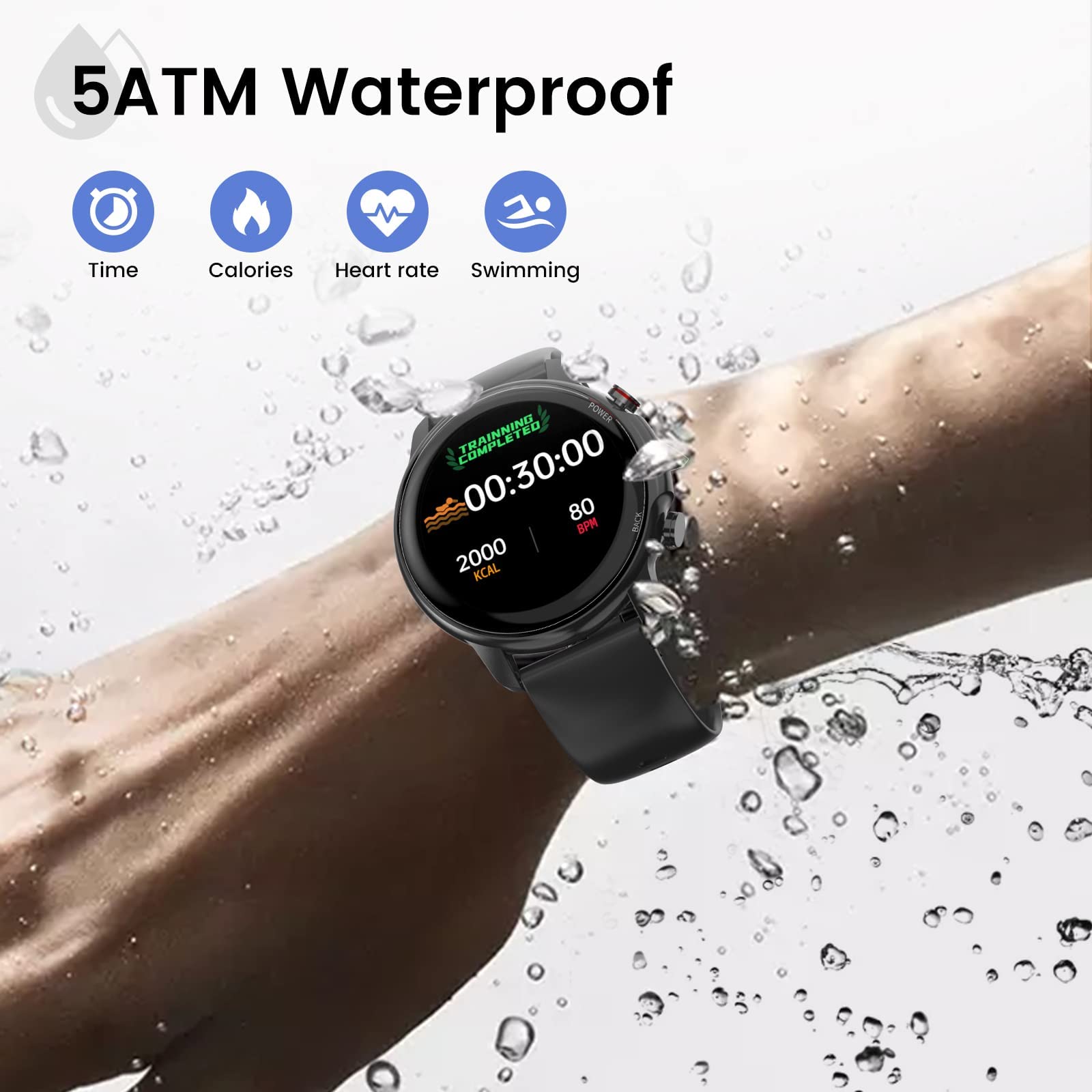 KOSPET Smart Watch Magic 4+Tank M1-Black