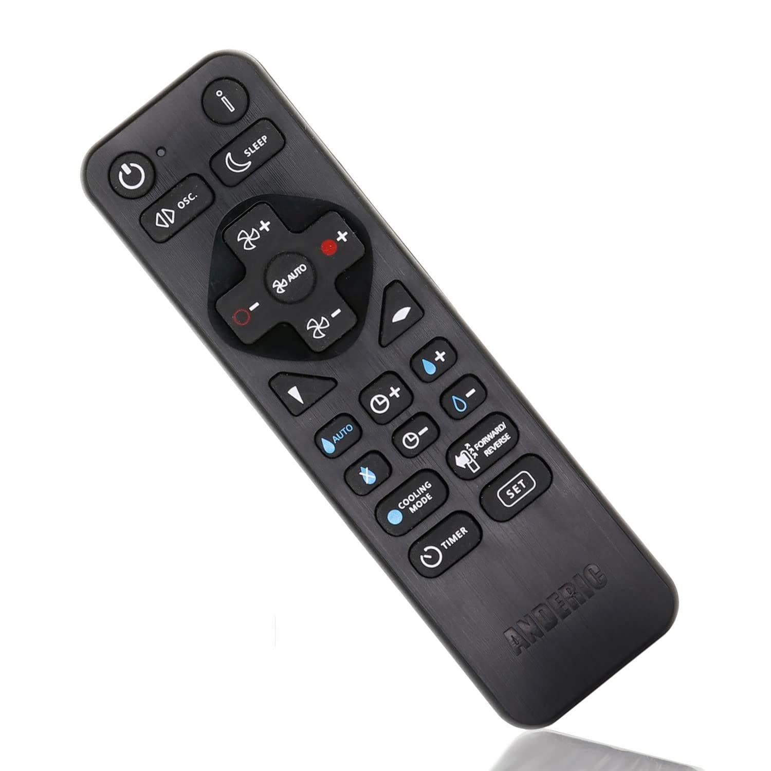 ANDERIC Replacement Remote for Dyson Purifier Hot+Cool HP07 Fan Remote Control - Replaces Dyson 969897-06, 969897-13 remotes - RRDYS01