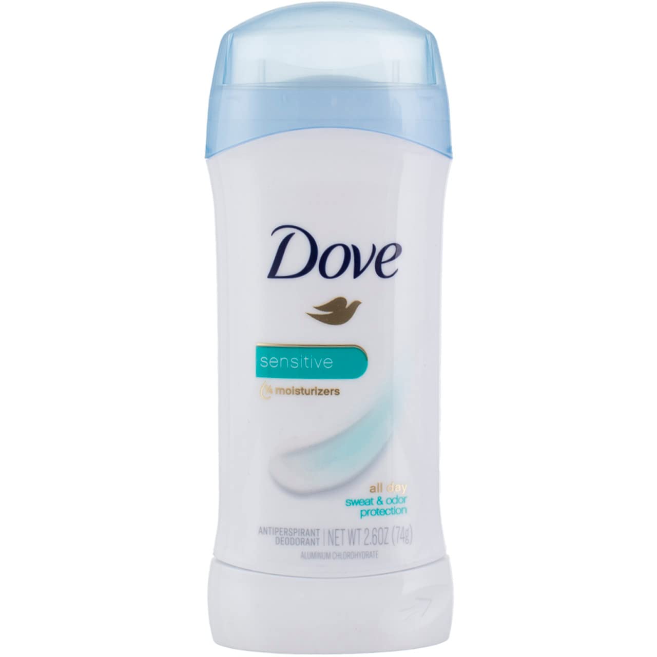 Dove Antiperspirant Deodorant, Sensitive Skin, 2.6 Ounce