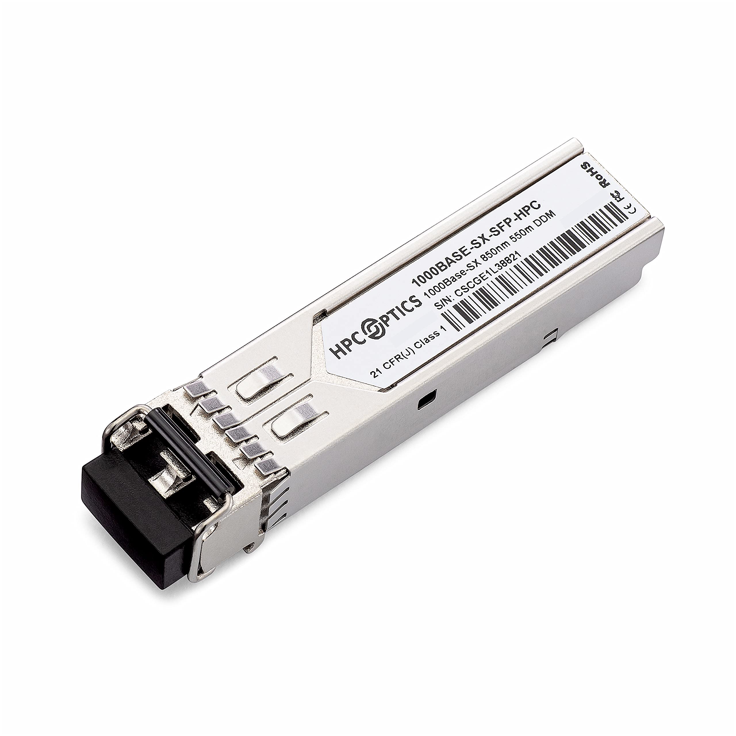 HPC Optics Compatible with Ubiquiti UF-MM-1G 1000BASE-SX SFP Transceiver | 1G SX MMF 850nm UF-MM-1G-HPC