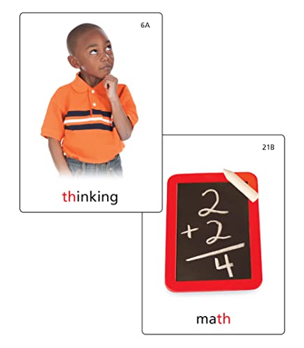 Super Duper Publications | Articulation Photos TH Sound Fun Deck Flash Cards | Educational Learning Resource for Children
