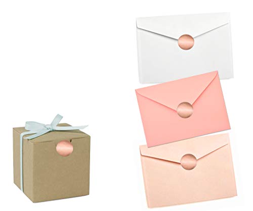 Royal Green Round Silver Stickers Seals Perfect for Envelopes and Invitations 38mm (1.5 in) 60 Pack