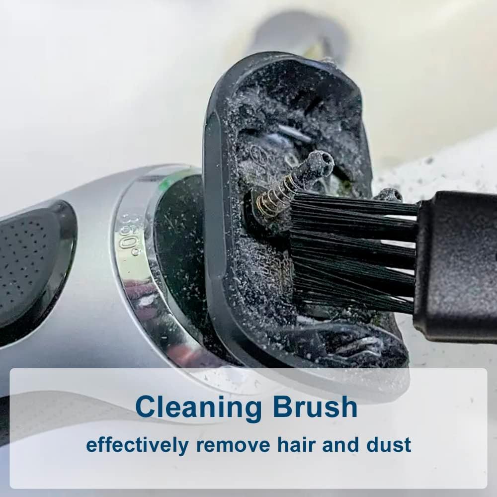 HQRP 3-Pack Cleaning Brush Compatible with Emjoi Erase e6, AP-18, Epi Slim+ e18, AP-18R, e60, AP-18MS, AP-9PB, AP-17L, AY-5, Prestige-21, AP-10LR Epilator
