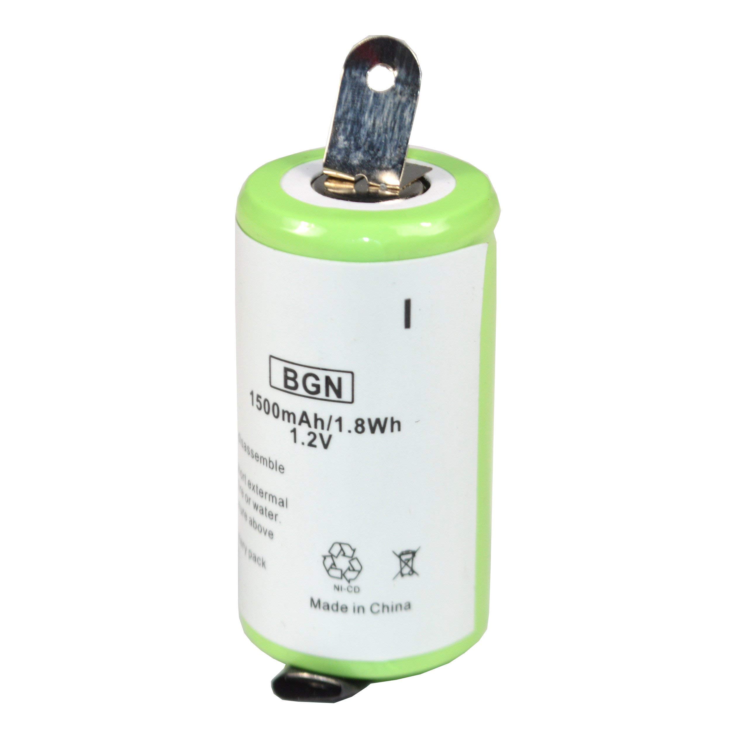 HQRP Battery Compatible with Wahl 00745-302 745-302 9877 9879 8900 8061 7070 7353 7045 7030 7037 7355 5-Star Shaver Trimmer
