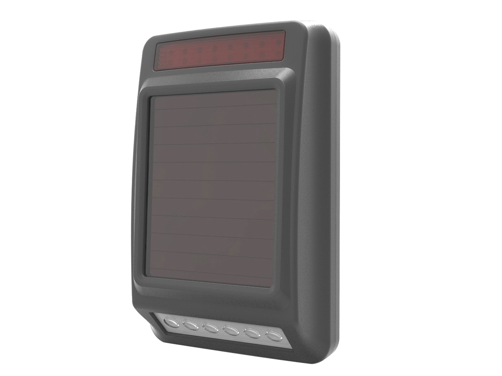 HTZSAFE DIY Solar Wireless Outdoor and Waterproof Alarm Receiver and Siren