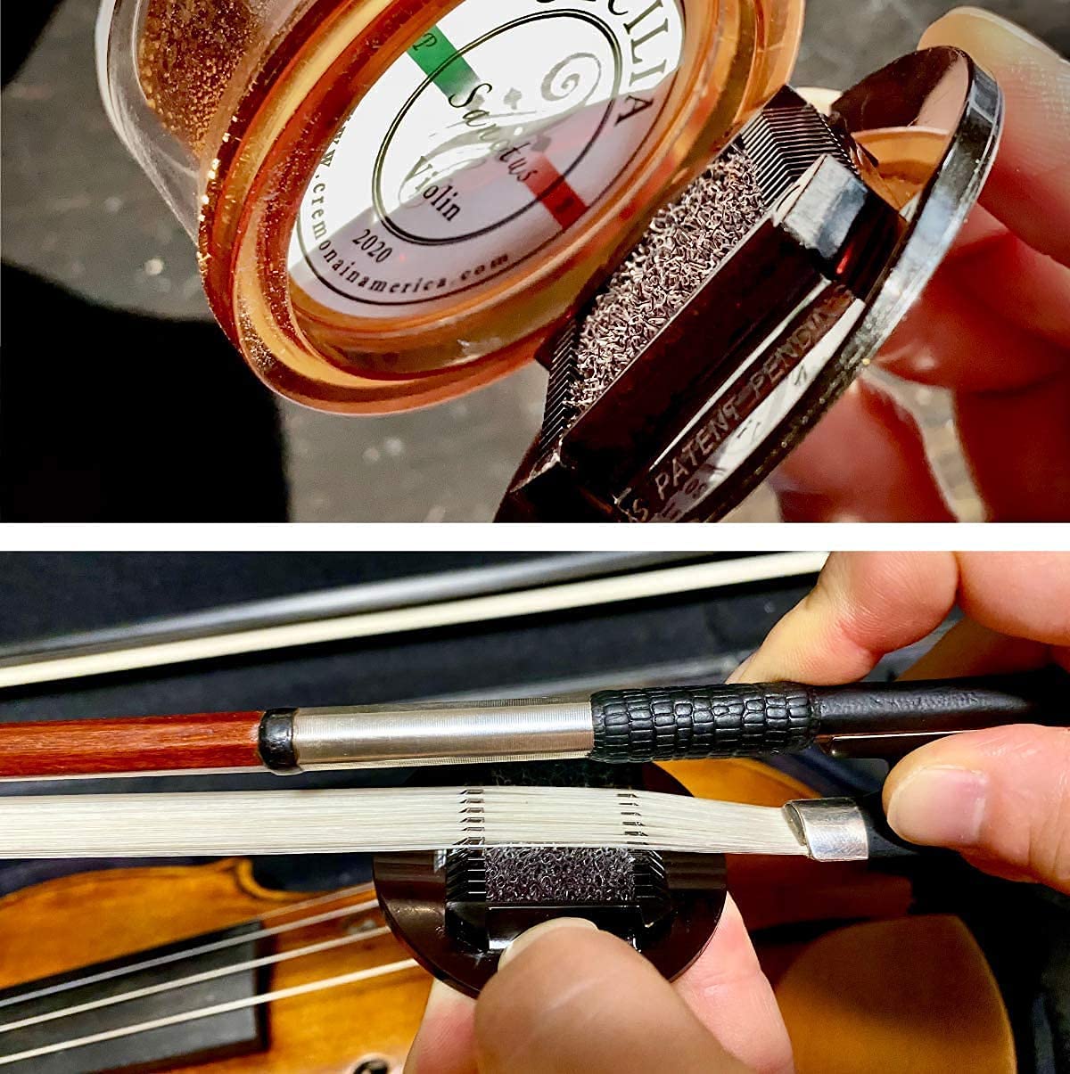 CECILIA ‘SOLO’ Rosin for Cello, Rosin Specially Formulated Cello Rosin for Cello Bows with Included Rosin Spreader (Full Cake)