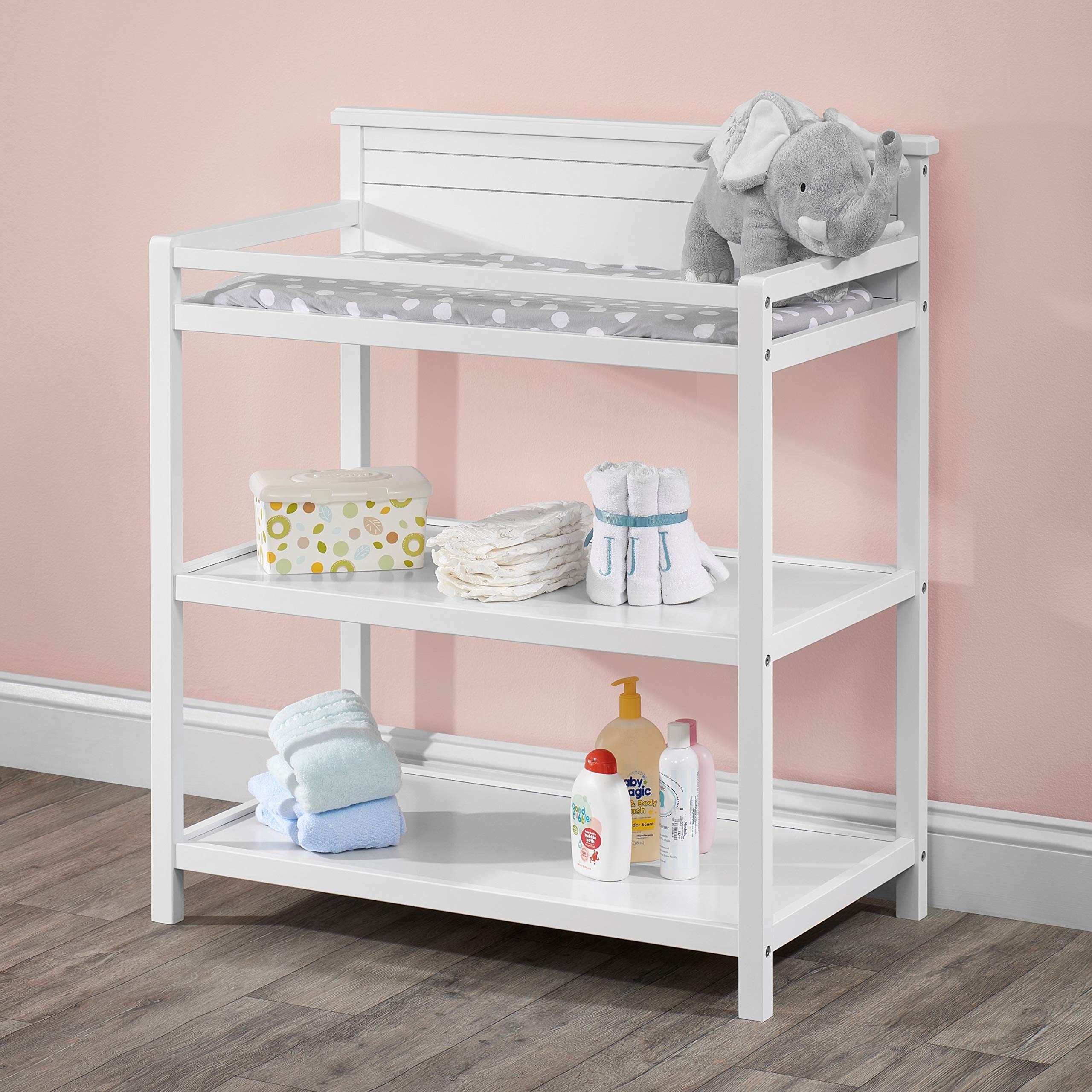 Oxford Baby Universal Changing Station with Pad, Snow White