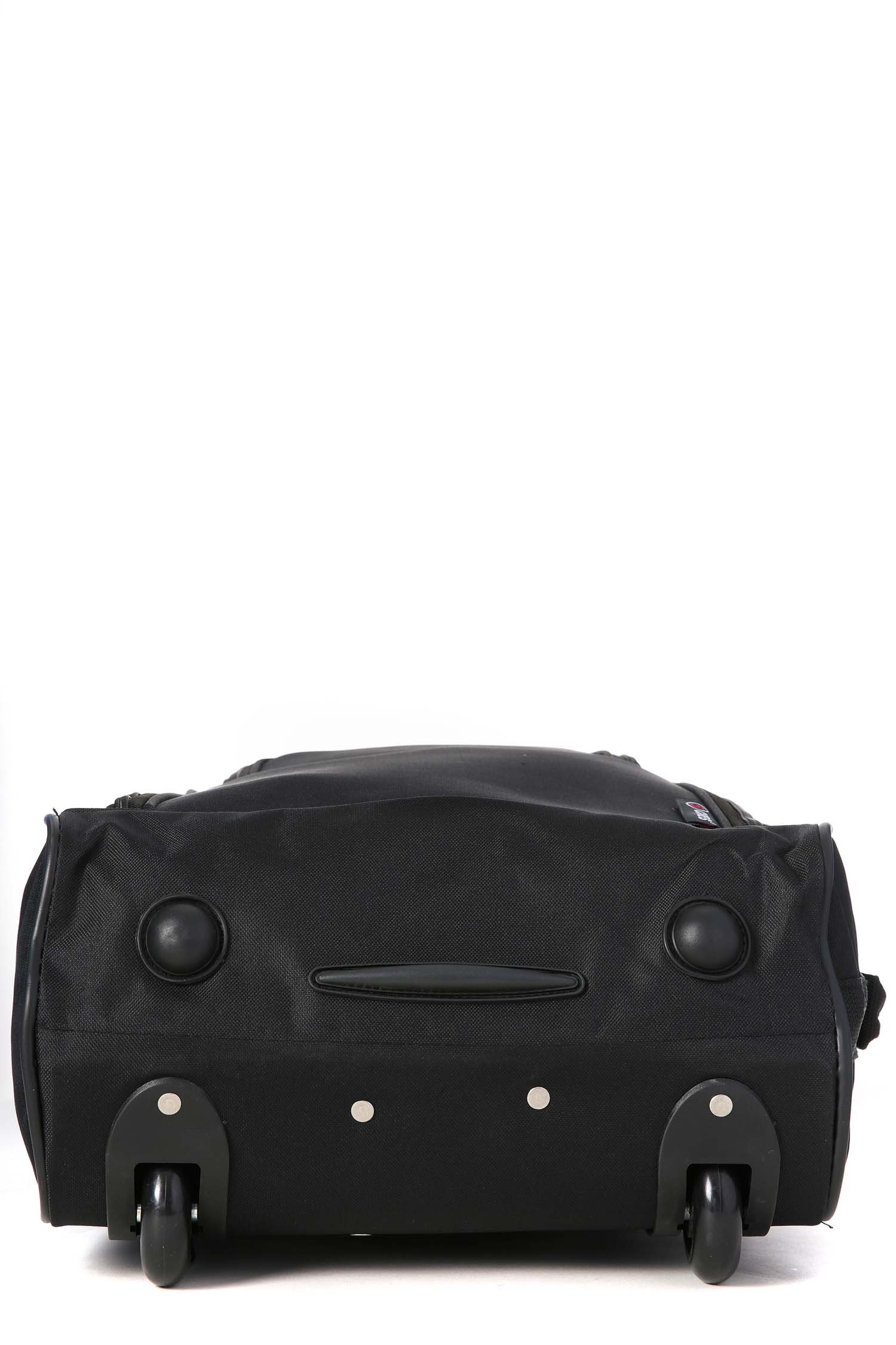 5 Cities Ryanair Cabin Approved Main and Second Set - Carry On Both! Hand Luggage, 55x35x20cm, 42.0 L, Black