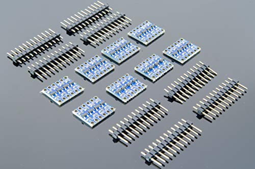 ACROBOTIC 8-Pack 3.3V~5V 4-Channel Logic Level Converter Bi-Directional Shifter Module for Arduino ESP8266 Raspberry Pi