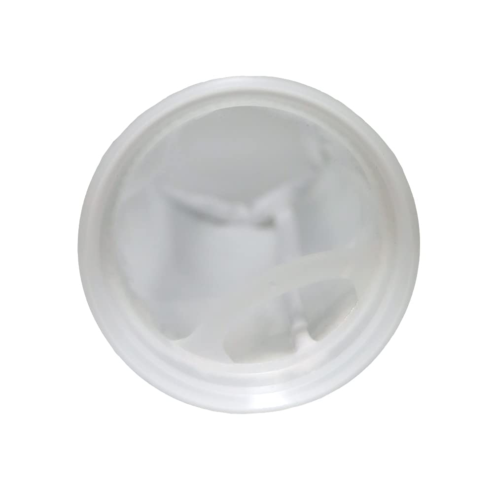 Reefsys 4 Inch Ring Cylindrical Nylon Filter Socks 200 Micron 4-Pack