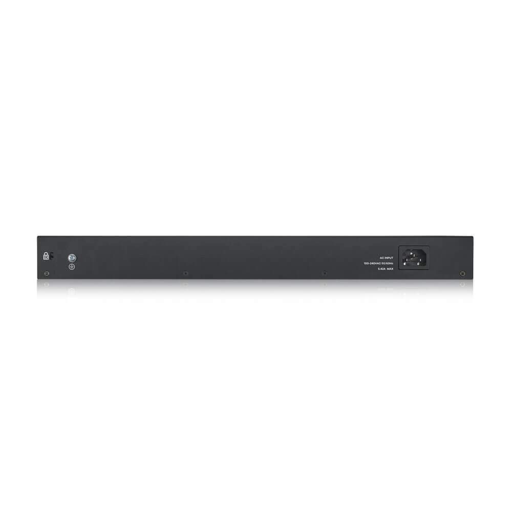 ZYXEL 48-Port PoE Switch Gigabit Ethernet Smart (GS1920-48HPV2) - Managed, with 48x PoE+ @ 375W, 4x SFP, Rackmount, Limited Lifetime Protection