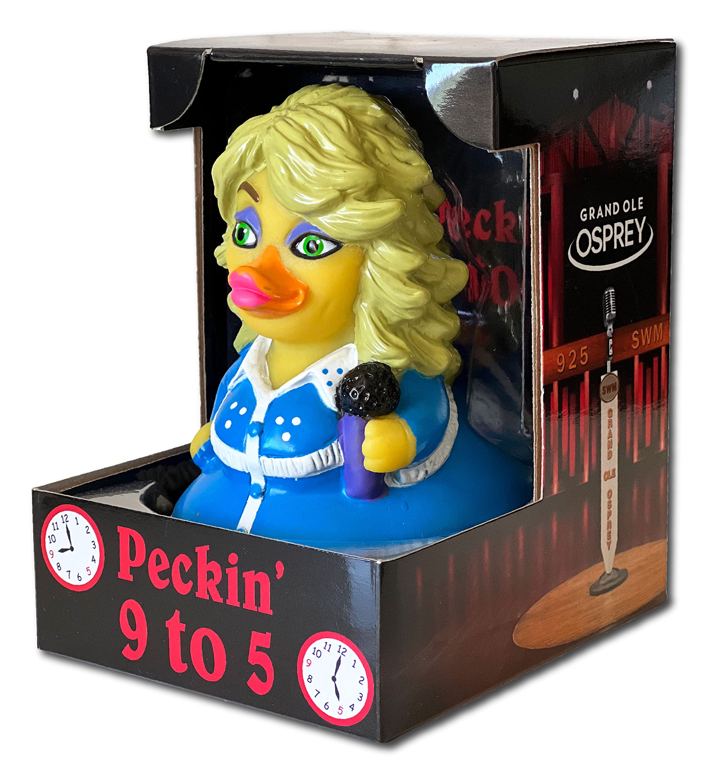 CelebriDucks Notorious R.B. Gins-Bird Floating Rubber Ducks - Collectible Bath Toy Gift for Kids & Adults of All Ages