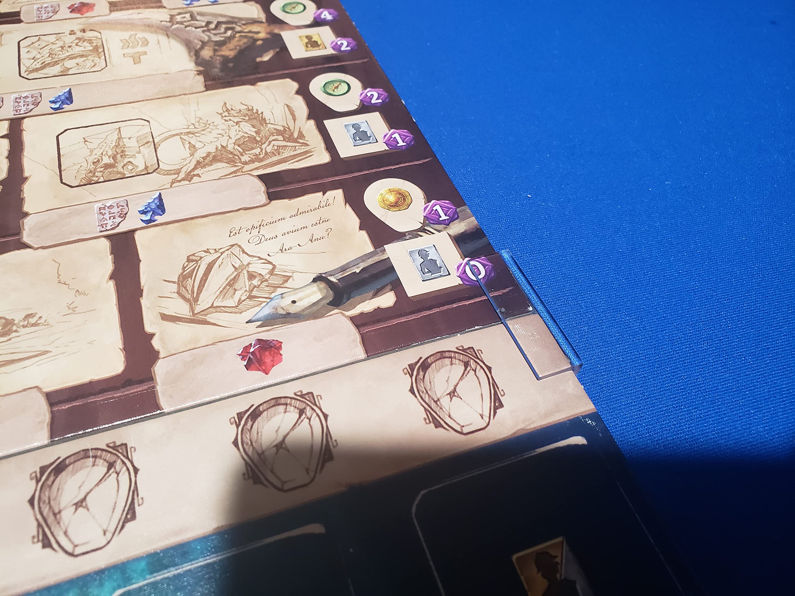 Board Game Clips, Crystal Clear 2mm Straight (8 Pack), Keep Your Boards Together!