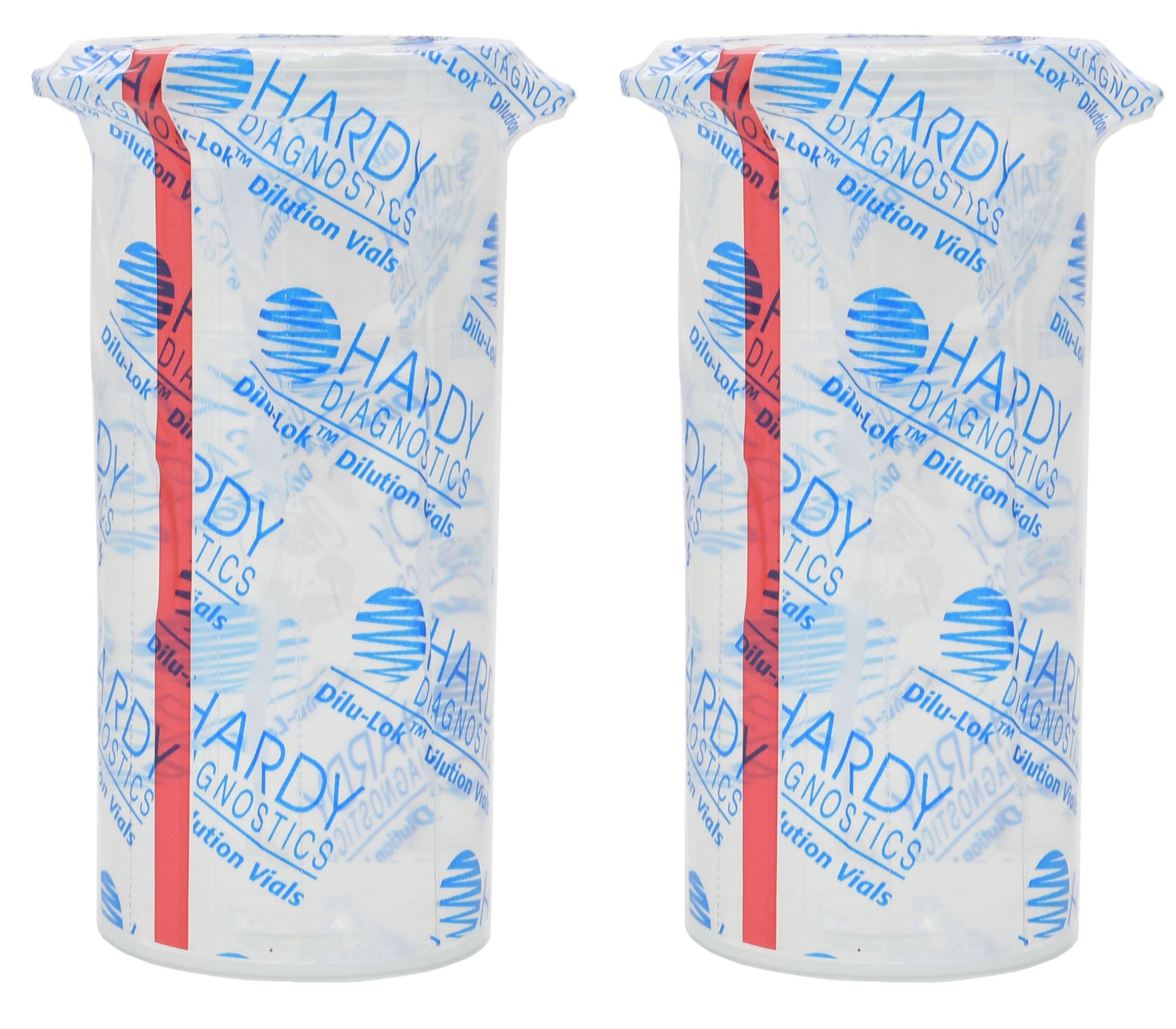 Hardy Diagnostics Dilu Lok, Deionized Sterile Water, 99 Milliliter, Dilution Blank, 145 Milliliter Polypropylene Bottle with Hinge, Order by the Package of 50