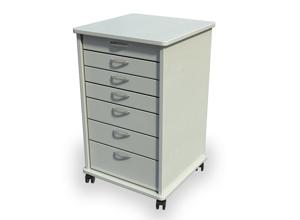 Doctors Mobile Portable Dental Cabinet