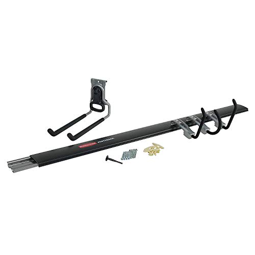 Rubbermaid Fasttrack Garage Organization 5 Piece All in One Rail and Hook Kit Storage System (3 Pack)
