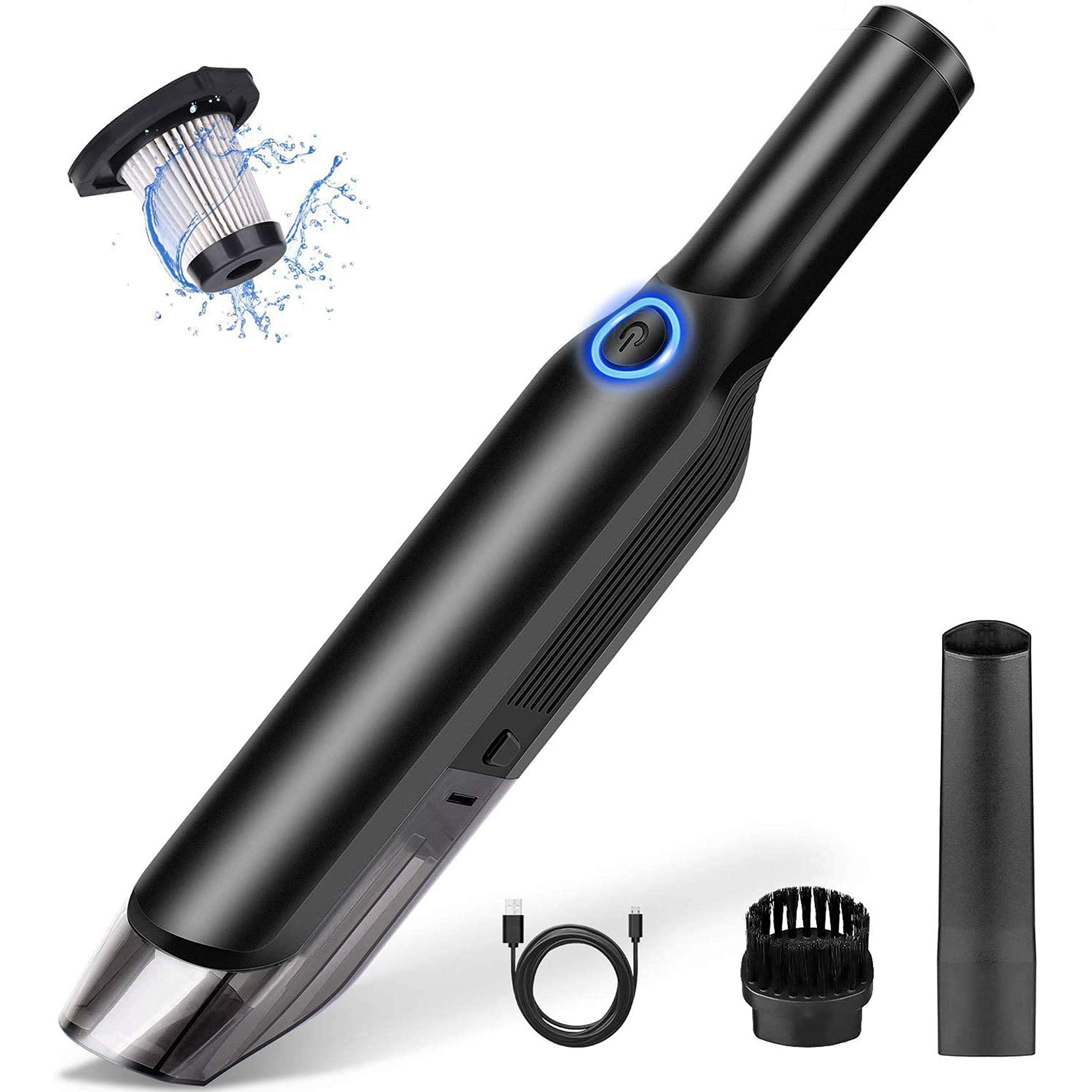 8AMTECH Vacuum Cleaner Portable Handheld Vacuum Cordless Rechargeable Car Vacuum for Home Car Hair with 11000pa 110W