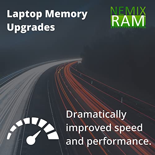 8GB (2x4GB) DDR3-1066MHZ PC3-8500 2Rx8 SODIMM Laptop Memory by NEMIX RAM