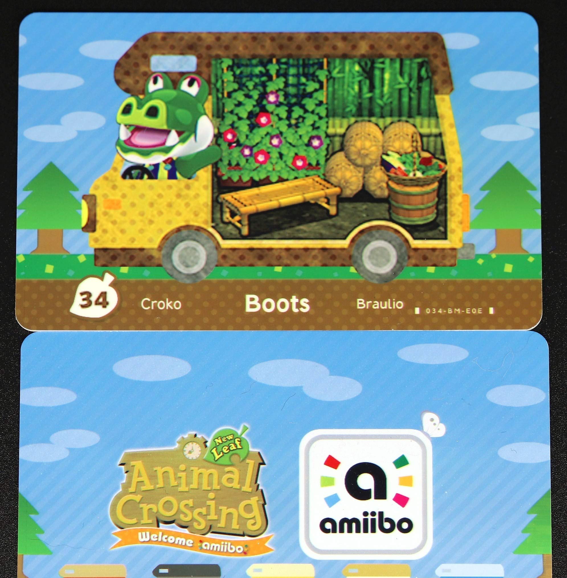 Boots Animal Crossing Welcome Series Amiibo Card #34 - Third Party