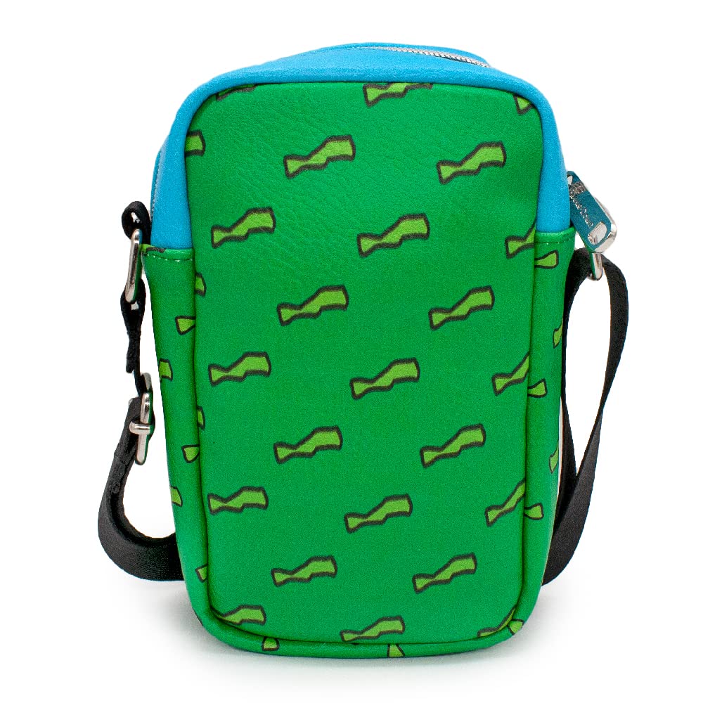 Buckle Down Nickelodeon Bag, Cross Body, Rugrats, Chuckie Bounding, Vegan Leather