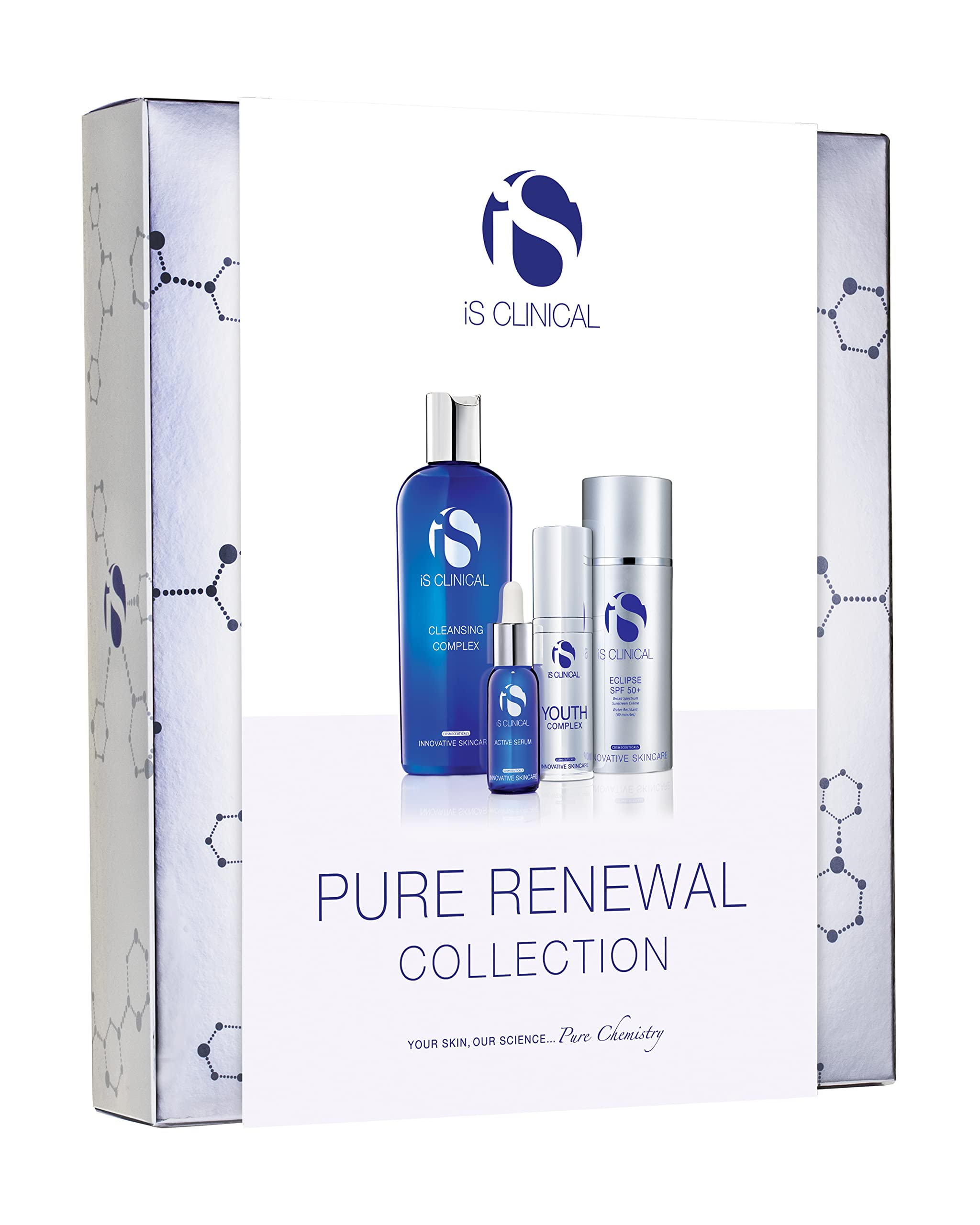 iS CLINICAL Pure Renewal Collection; Skin Regeneration Full Regime Kit; Collection Gift Set; Age-Defying Kit
