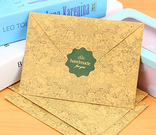 IMagicoo 480 Lovely Cute Handmade Label Seal Sticker Handmade Bakery Decorative Sticker (Style-2)