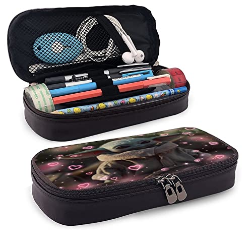BOABIXA A Three-piece Yo-da Cartoon Backpack,with Stationery Bags,meal Bags.Star Wars Backpack Set for Girls,boys,student.