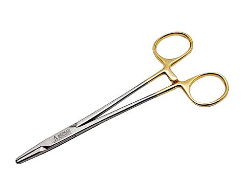Mayo Hegar Needle Holder 6" Surgical Needle Driver with Tungsten Carbide Inserts by ARTMAN INSTRUMENTS
