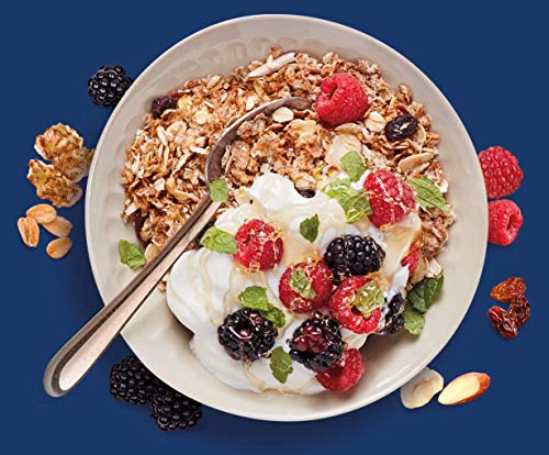 Alpen Muesli No Sugar Added Cereal, Heart Healthy Cereal with Wheat Flakes, Rolled Oats, Nuts and Raisins, Non-GMO Project Verified, 14 OZ Box (Pack of 6)