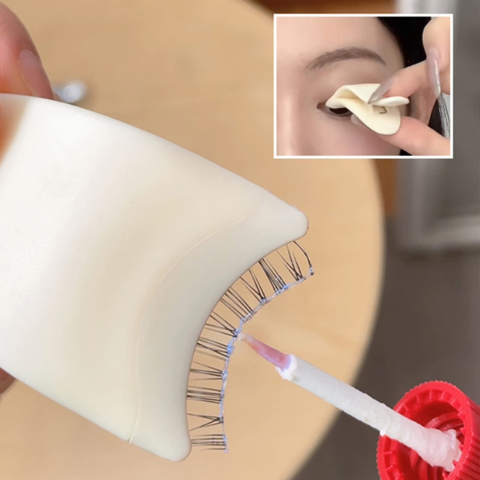 6PCS Aplicador De PestañAs, Lash Clip Applicator, Pinza Para Poner Pestanas Postizas, Eyelashes Applicator, Eyelash Clip Applicator, Pinza Para PestañAs