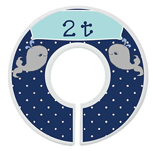 Mumsy Goose Nursery Closet Dividers Closet Organizers Baby Boy Clothes Dividers Nautical