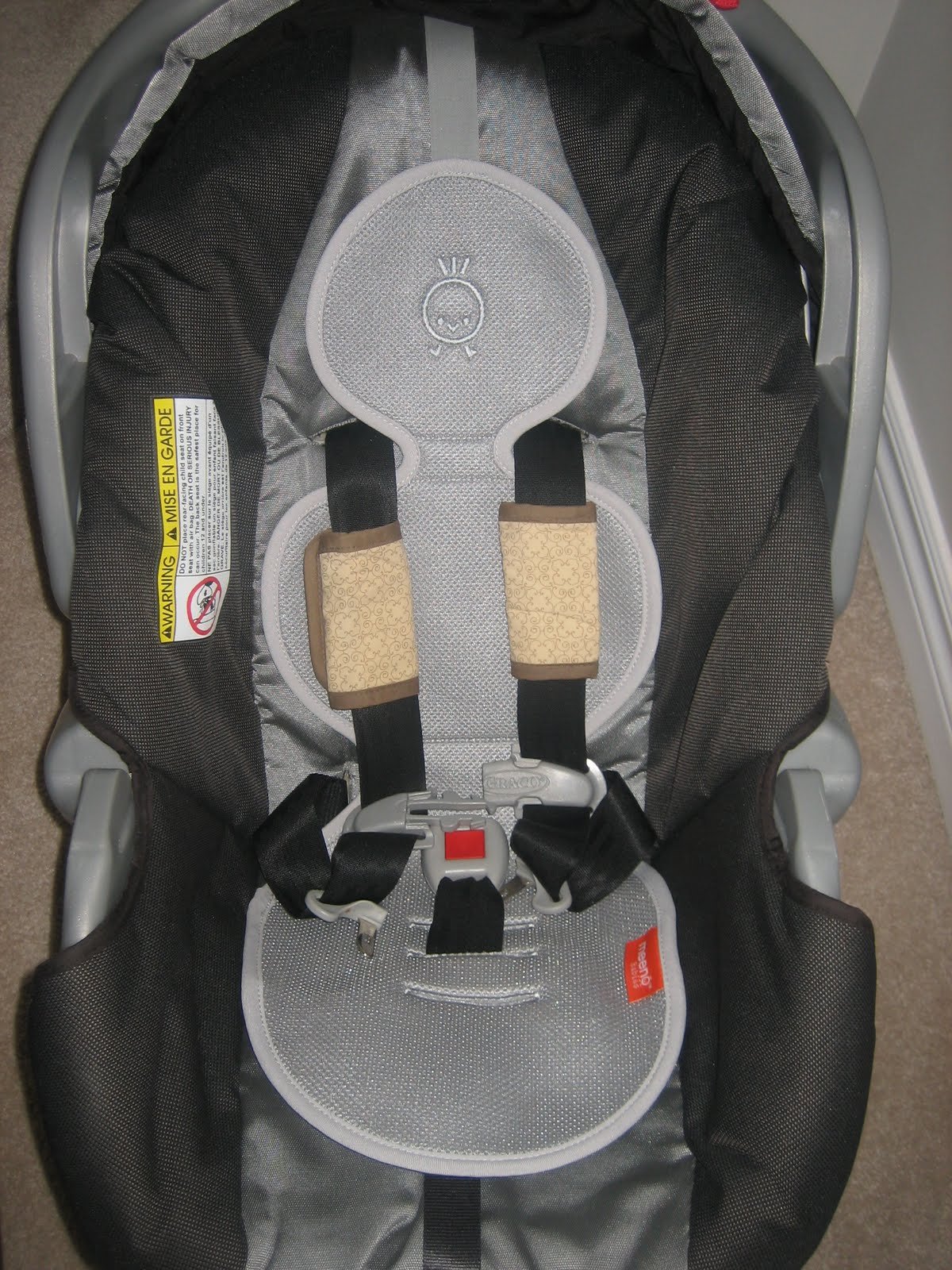 Cool Mee - Bucket Seat Liner - 0-12 Months - Jet Black