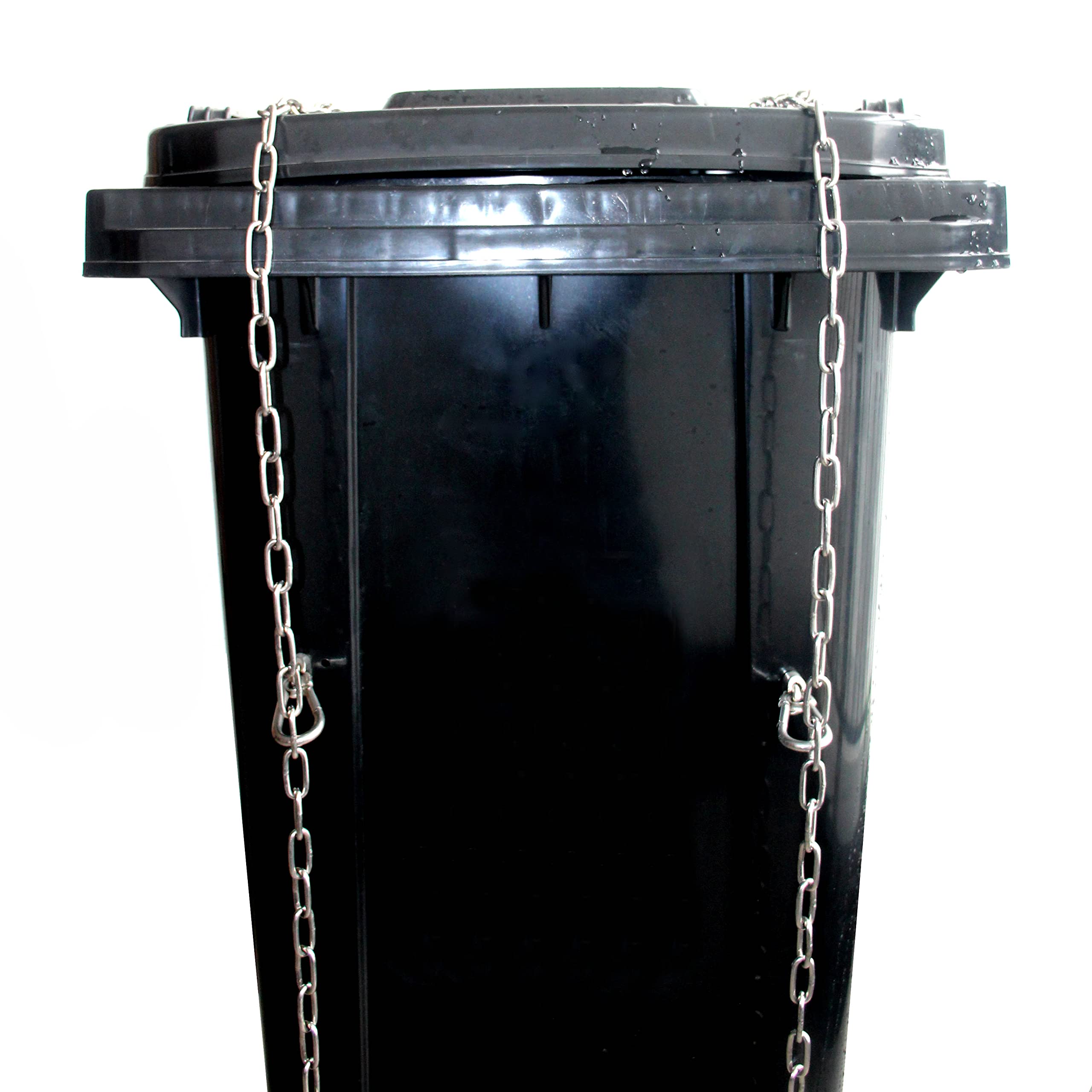 NEMCUHE Garbage Can Security Strap, Drilling Required, Keep Lid Closed
