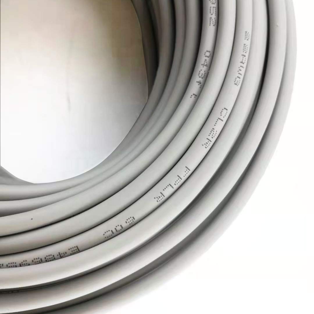 InstallerCCTV 22 AWG 6 Conductors Shielded Security Alarm Wire Cable, Riser Alarm Control Cable, 125ft Spool Full Copper for Fire/Sound/Security Burglar Station Wire Security