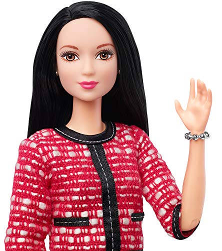 Barbie Political Candidate Doll, Tall Black-Haired Doll for 3 to 7 Year Olds
