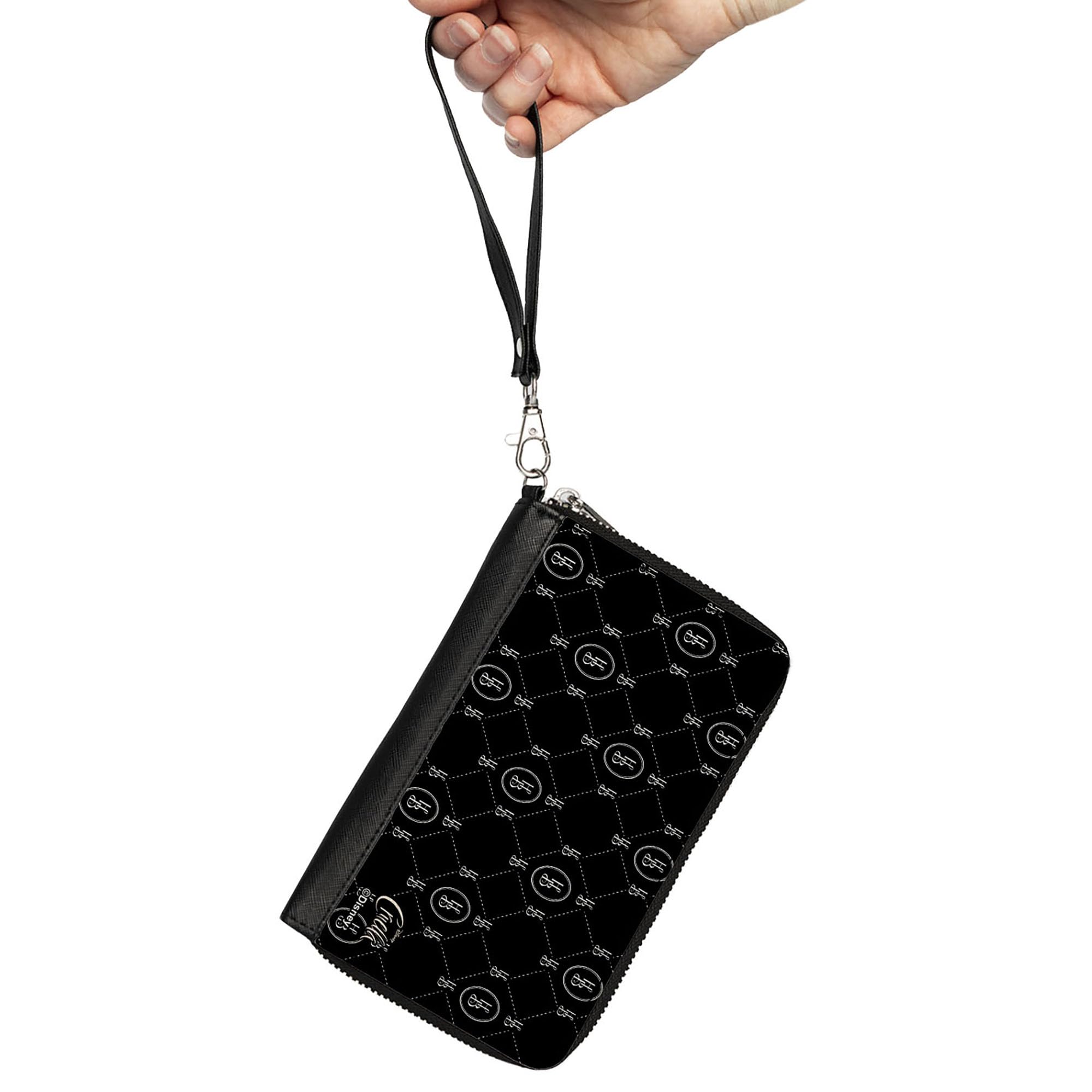 Buckle-Down Women's PU Zip Around Wallet Rectangle-Cruella de Vil, 7.5"x4.5"
