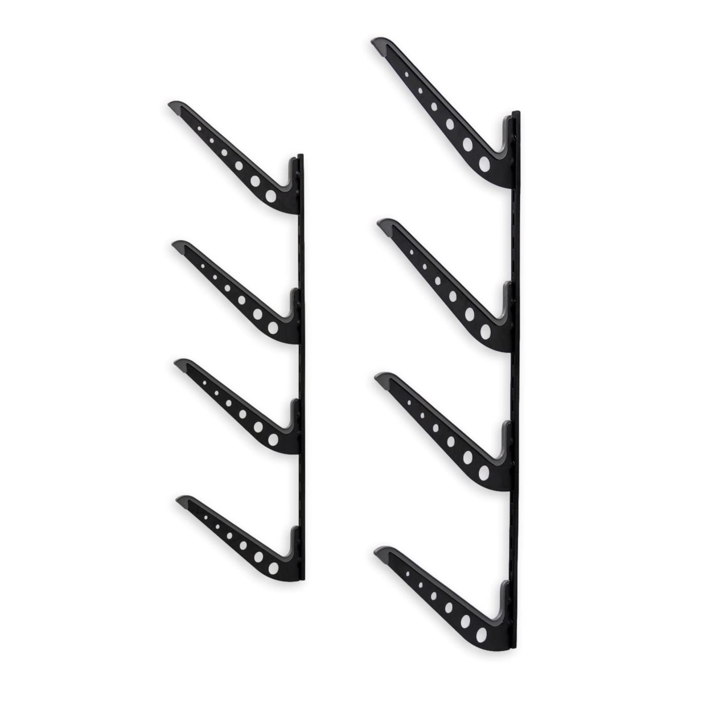 StoreYourBoard Beach Chair and Umbrella Wall Storage Rack, Metal Adjustable 4 Level Beach Gear Hanger, Garage and Home Organizer